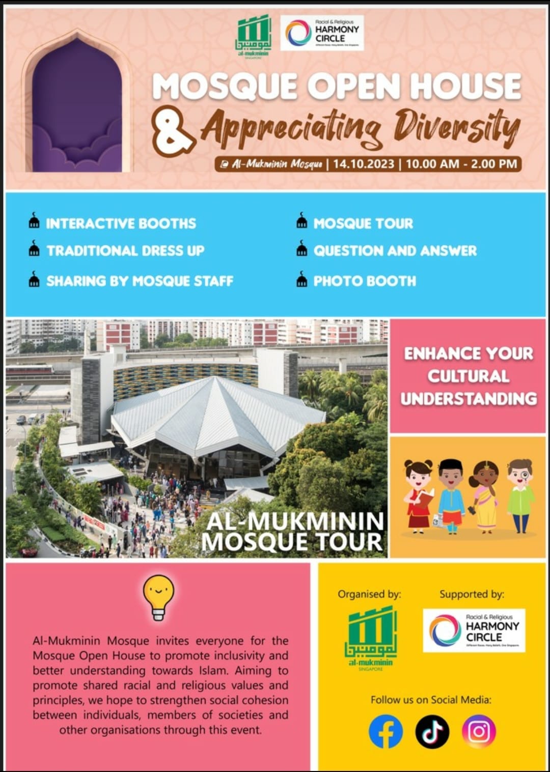 Yuhua Family | Mosque Open House & Appreciating Diversity