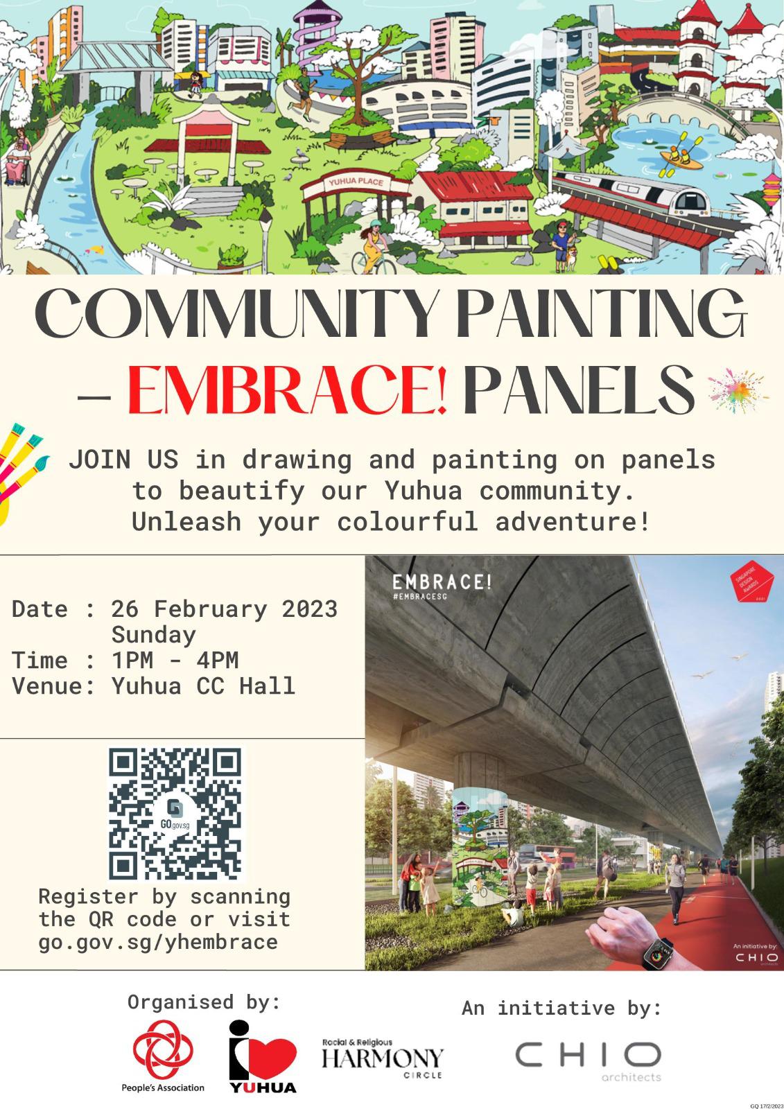 Yuhua Family | Community Painting - Embrace! Panels